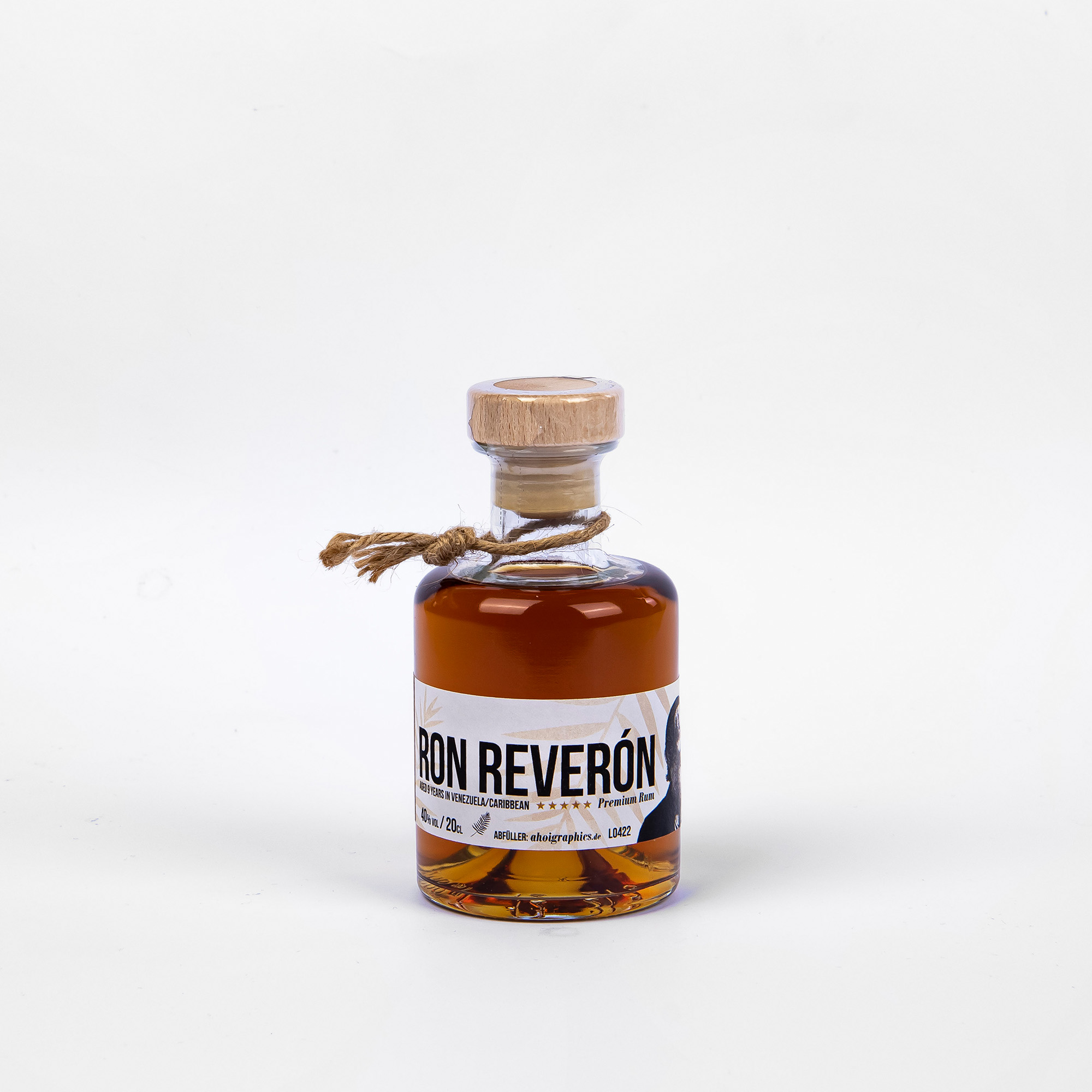 RON REVERÓN - 0,2l - premium rum - ahoigraphics
